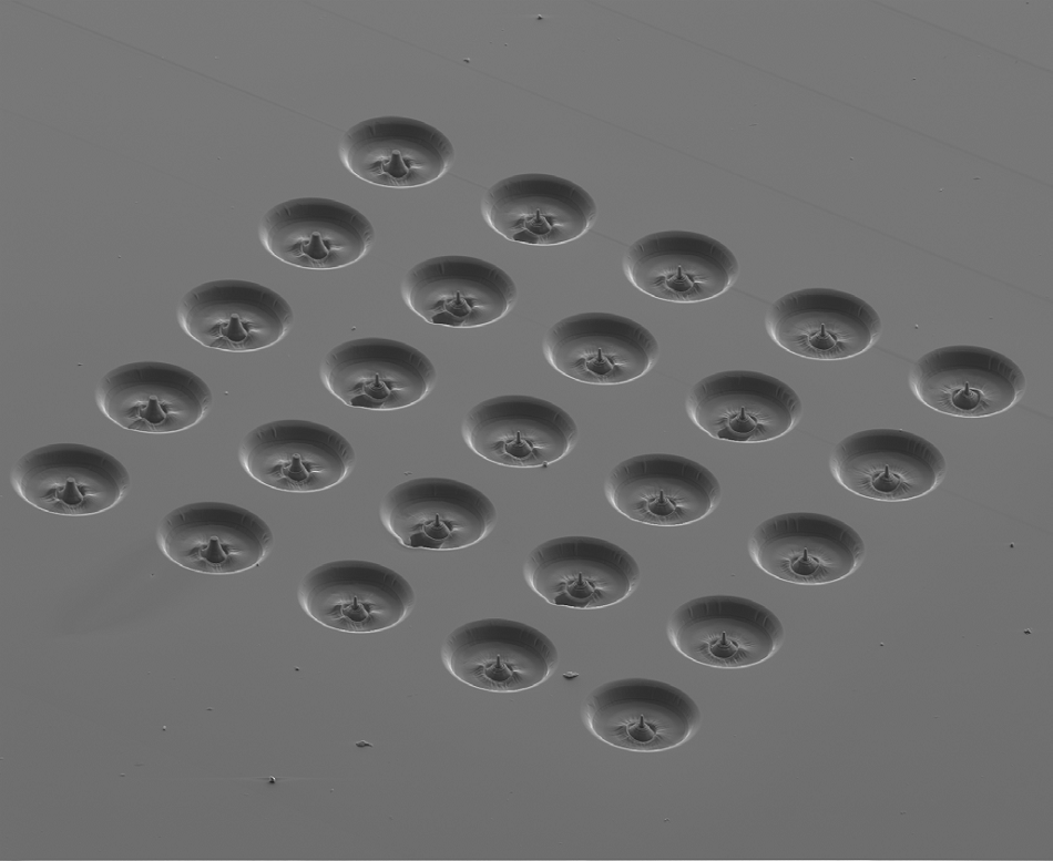Automated Milling of Micro-Compression Pillar Arrays
