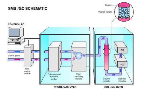 Using Inverse Gas Chromatography for the Physico-Chemical ...