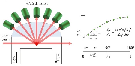 Static Light Scattering Instrumentation RALS, LALS, Hybrid RALS/LALS ...