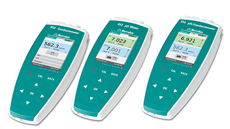 912 Conductometer, 913 pH Meter and 914 pH/Conductometer : Quote, RFQ ...