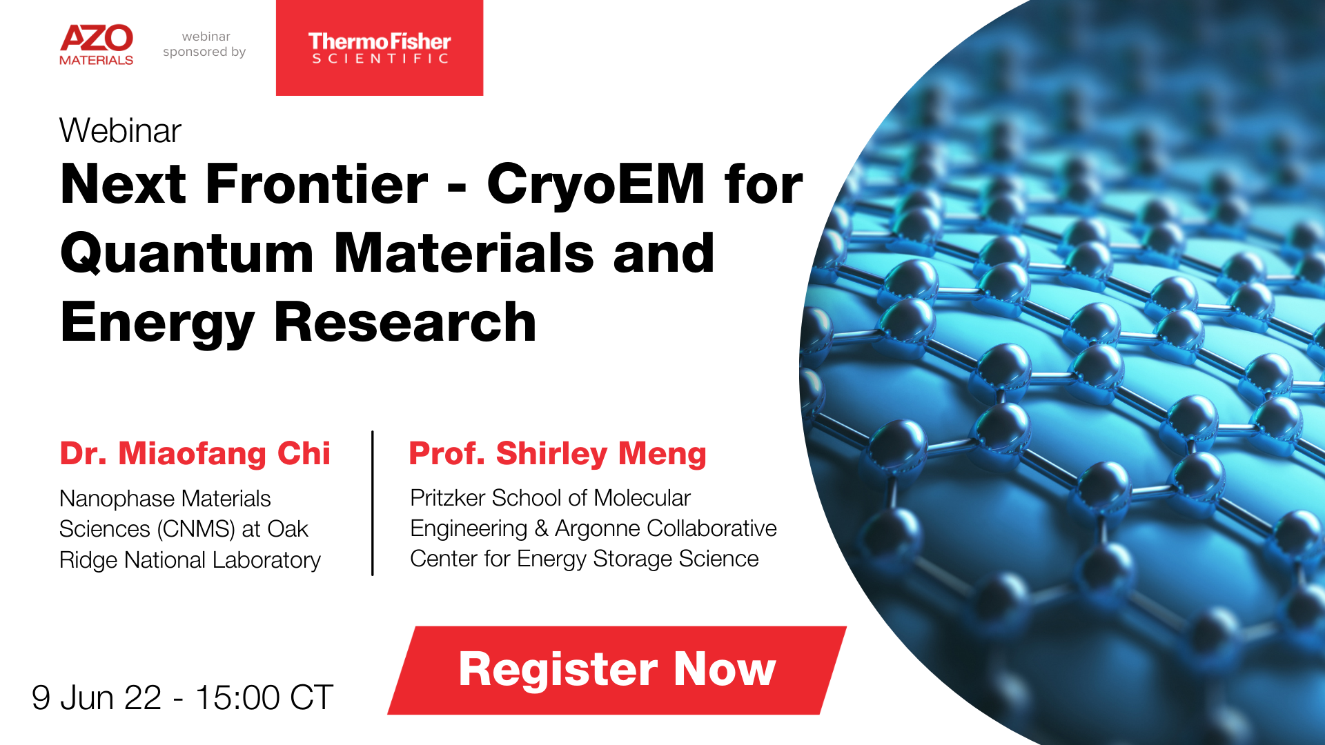 Next Frontier - CryoEM for Quantum Materials and Energy Research
