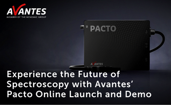 Experience the Future of Spectroscopy with Avantes’ Pacto Online Launch ...