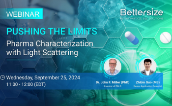 Pushing the Limits - Pharma Characterization with Light Scattering